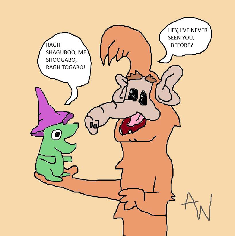 ALF and Glep by StudioBueno (DeviantArt stuff) | Fan art Fun Wiki | Fandom