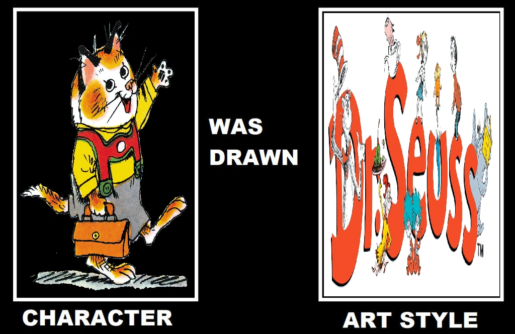 What if Huckle Cat was drawn in Dr. Seuss style (DeviantArt stuff ...