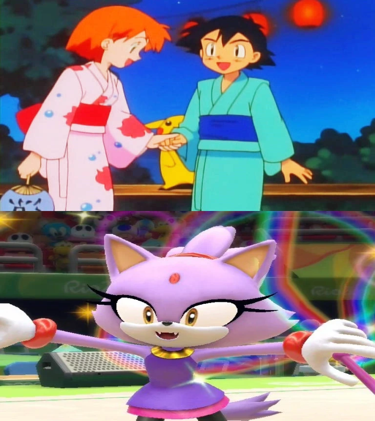 Blaze the Cat loves PokeShipping by MaxietheFox2005 (DeviantArt stuff) | Fan art Fun Wiki | Fandom