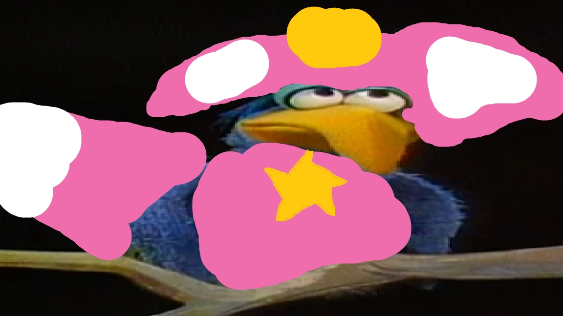 Mel Bird Dressed As Pinkfong | Fan art Fun Wiki | Fandom