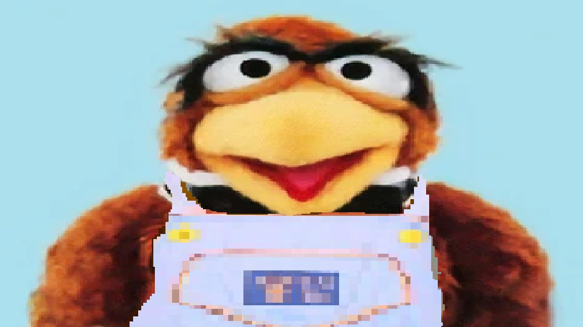 What if Leonard Birdseed Wears Overalls (Muppet Wiki Stuff) | Fan art Fun Wiki | Fandom