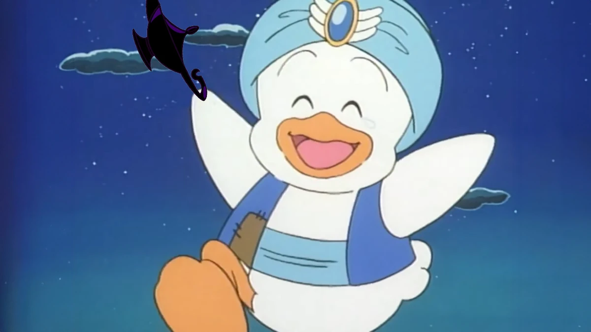 Pekkle holding Jafar's Lamp | Fan art Fun Wiki | Fandom