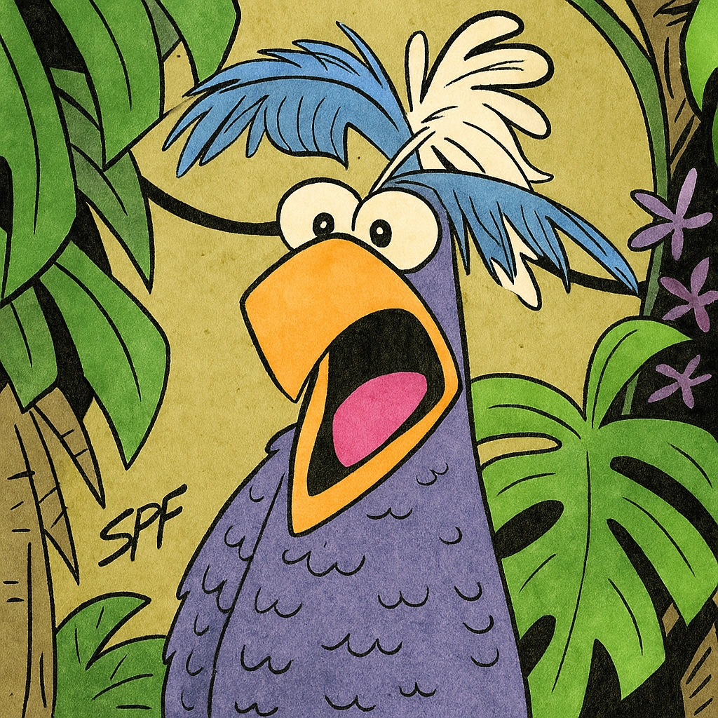 Mel Bird (Marker doodle style) by spongefox (DeviantArt stuff) | Fan ...