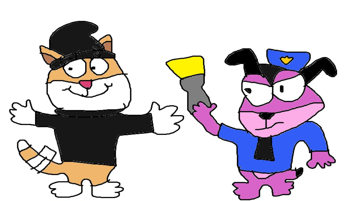 Rowdy and Peanut (Tedd Arnold style) (art STUFF) | Fan art Fun Wiki ...