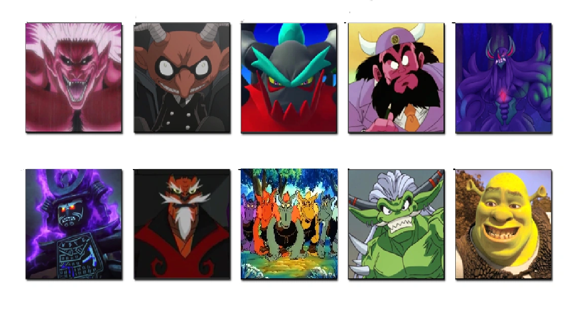 Famous Cartoon Ogres by mnwachukwu16 (DeviantArt stuff) | Fan art Fun ...