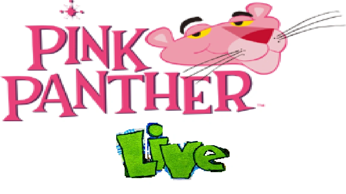 Pink Panther LIVE! (logo) | Fan art Fun Wiki | Fandom