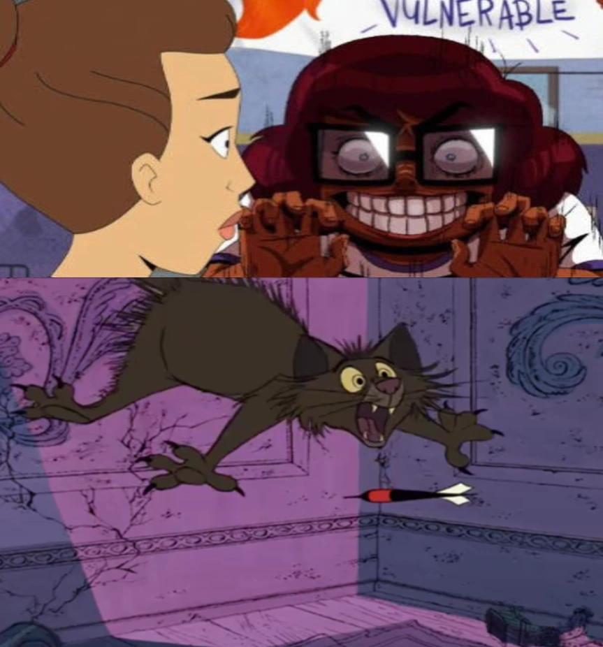 Sergeant Tibbs is Scared of Scary Velma by MaxietheFox2005 (DeviantArt ...