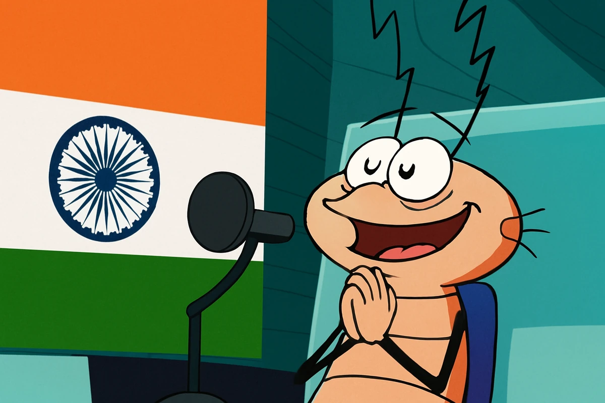 Reg Roach singing and prayer India National Anthem with the Flag | Fan ...