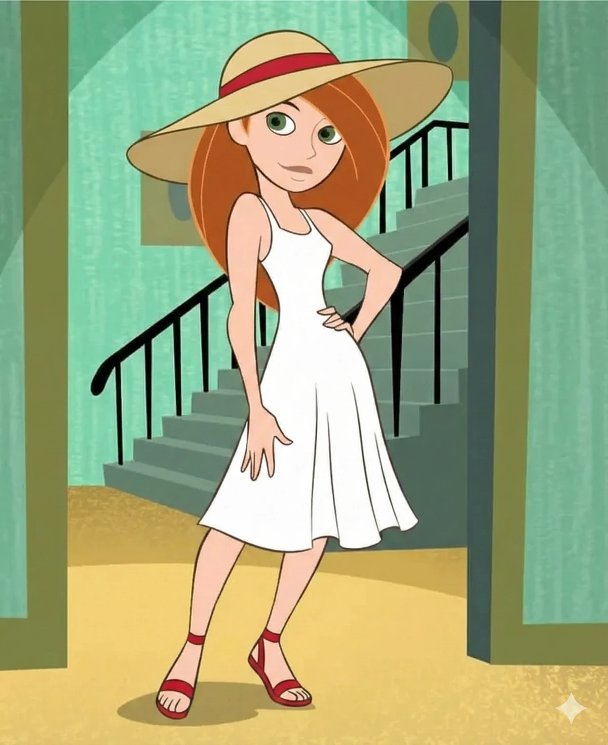 Kim Possible wears her summer outfit by mnwachukwu16 (DeviantArt stuff ...