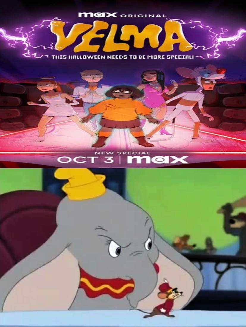 Dumbo and Timothy Q. Mouse not excited for Velma Halloween special by ...