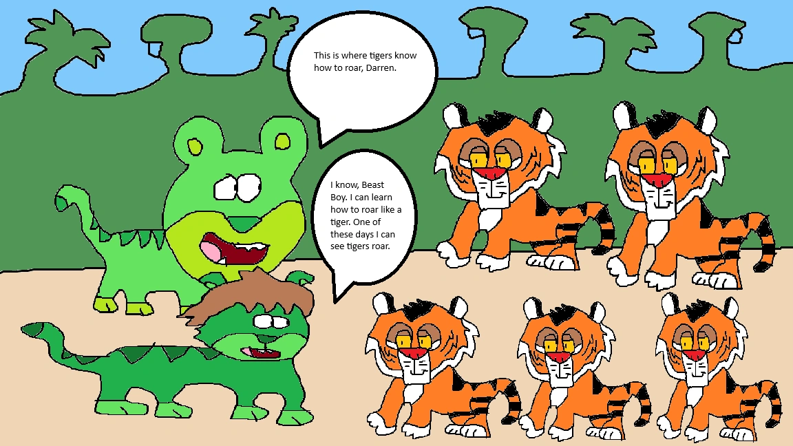 Beast Boy's Animal Transform-bruary 2025 Day 5 by SidabatheToonLord ...