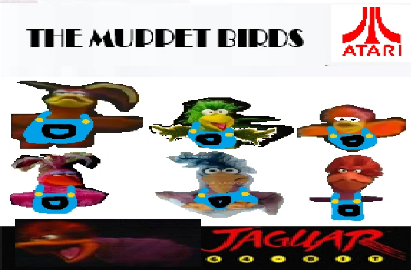 The Muppet Birds (1994, Atari Jaguar) (Video game stuff) | Fan art Fun ...