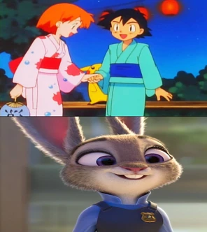 Judy Hopps loves PokeShipping by MaxietheFox2005 (DeviantArt stuff) | Fan art Fun Wiki | Fandom