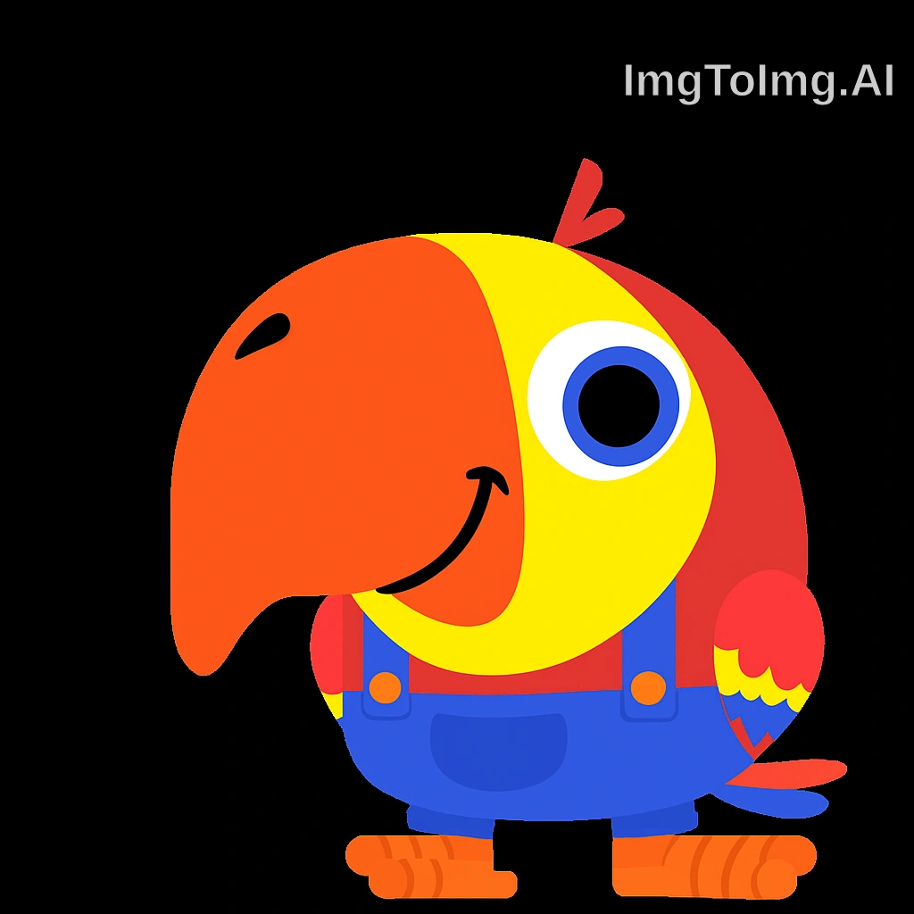 Larry the Bird Wears Overalls | Fan art Fun Wiki | Fandom