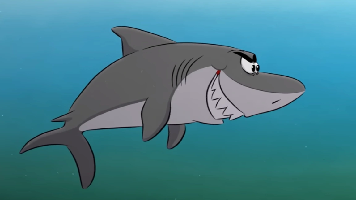 Shark (Tom and Jerry Singapore) by MaxietheFox2005 (DeviantArt stuff) | Fan art Fun Wiki | Fandom