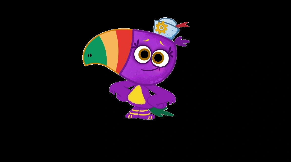 Tuchi waved goodbye (Guru TV Wiki stuff) | Fan art Fun Wiki | Fandom