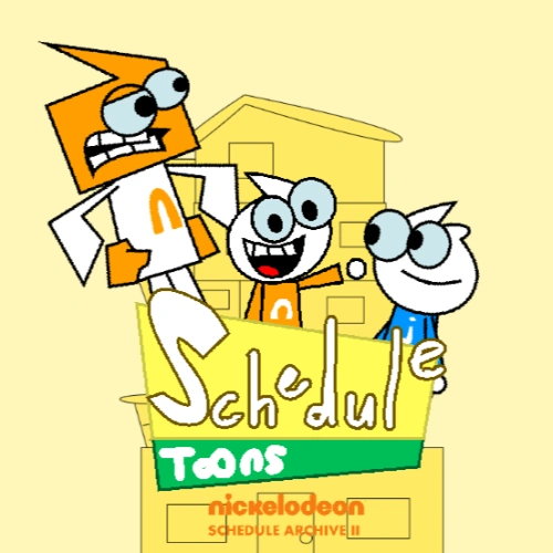 Schedule Toons (Nickelodeon Schedule Archives) | Fan art Fun Wiki | Fandom
