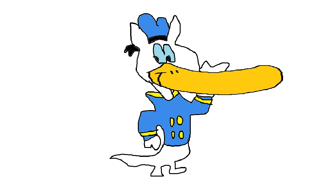Donald Duck but Duck-Billed Woozle by MaxietheFox2005 (DeviantArt stuff ...