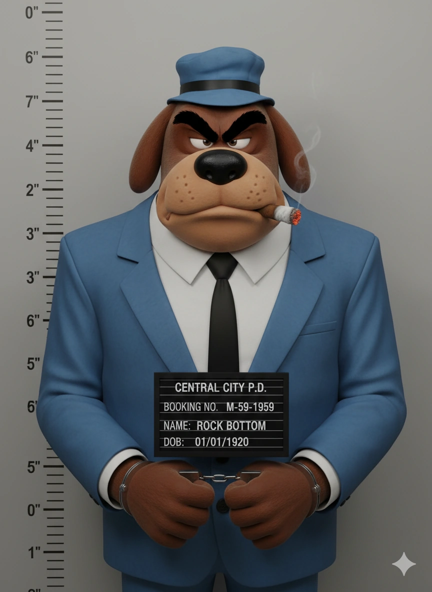 Rock Bottom from Felix the Cat Mugshot since 1959 (Gemini) | Fan art ...