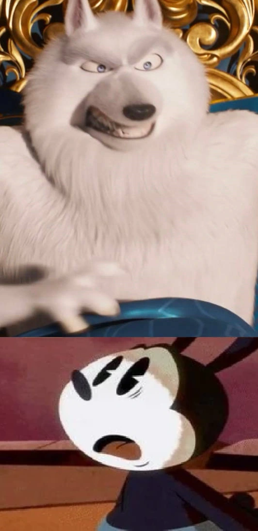 Oswald the Lucky Rabbit is scared of Jimmy Crystal by MaxietheFox2005 (DeviantArt stuff) | Fan ...