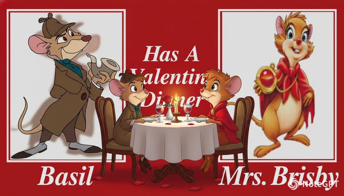 Basil Has A Valentine Dinner With Mrs. Brisby by timmybrisbyfan1925 ...