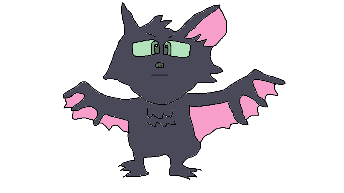 Bat (Animal tales, clever bat character) | Fan art Fun Wiki | Fandom