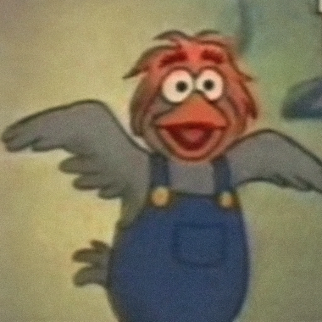 The Muppet Show Intro with a cartoon bird | Fan art Fun Wiki | Fandom