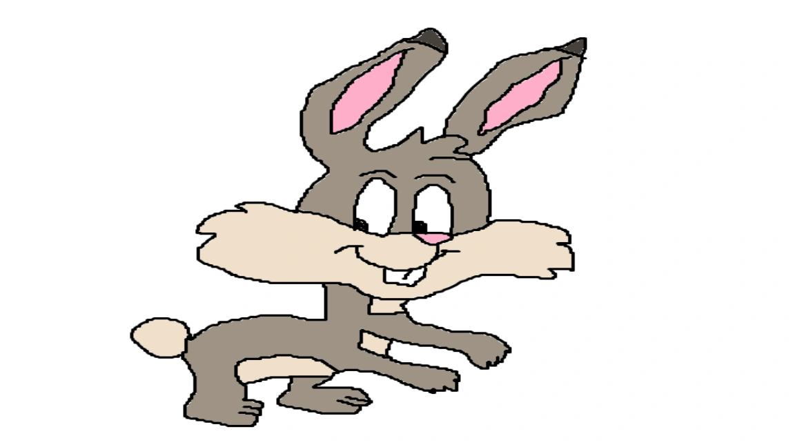 Jackrabbit in style of Buster Bunny (art STUFF) | Fan art Fun Wiki | Fandom