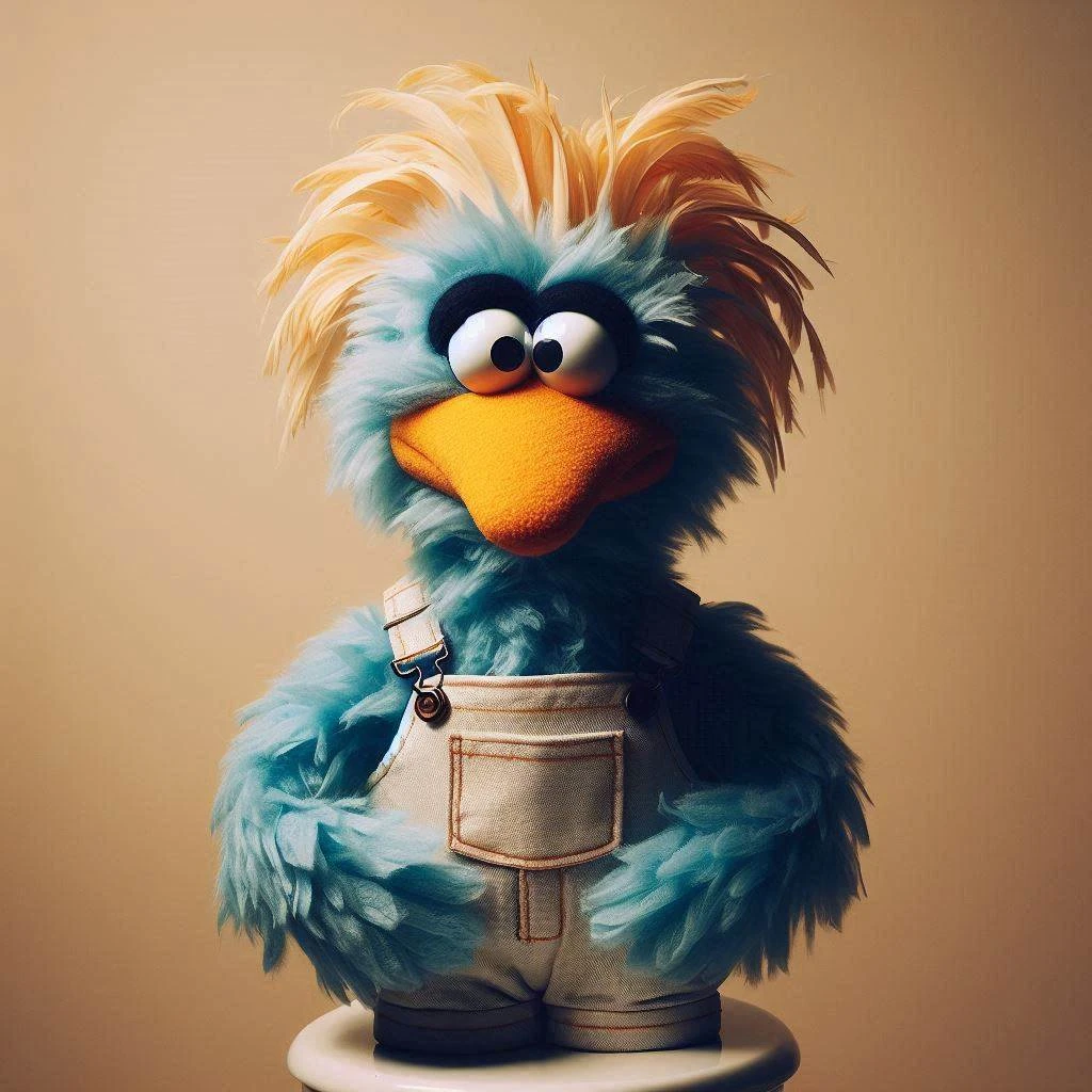 The Same Photo While I Pee Mel Bird (from Bing Image Creator) | Fan art ...