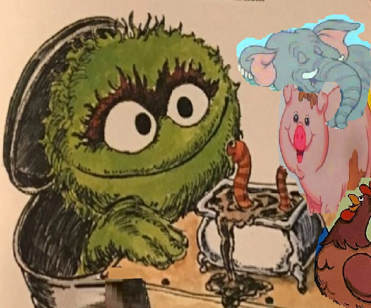 Oscar's pets in a number of episodes of pet names II (Muppet Wiki stuff ...