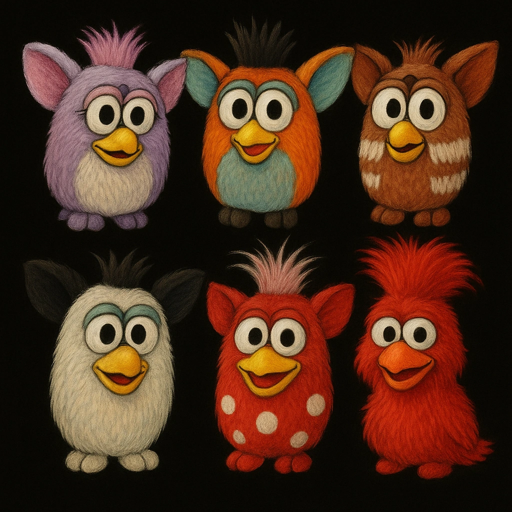 Furby Mix in styles of The Muppet Birds | Fan art Fun Wiki | Fandom