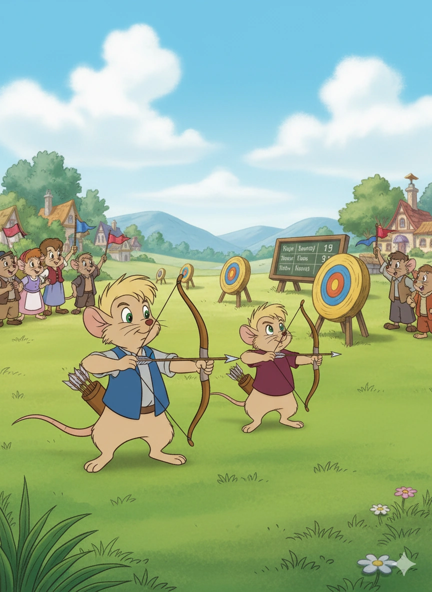 Timmy Brisby and Martin Brisby are playing arch tournament (Gemini ...