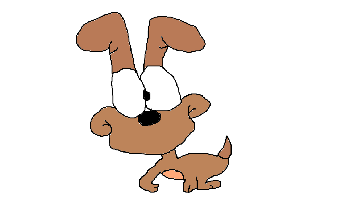 Charlie Dog in style of Odie (art STUFF) | Fan art Fun Wiki | Fandom