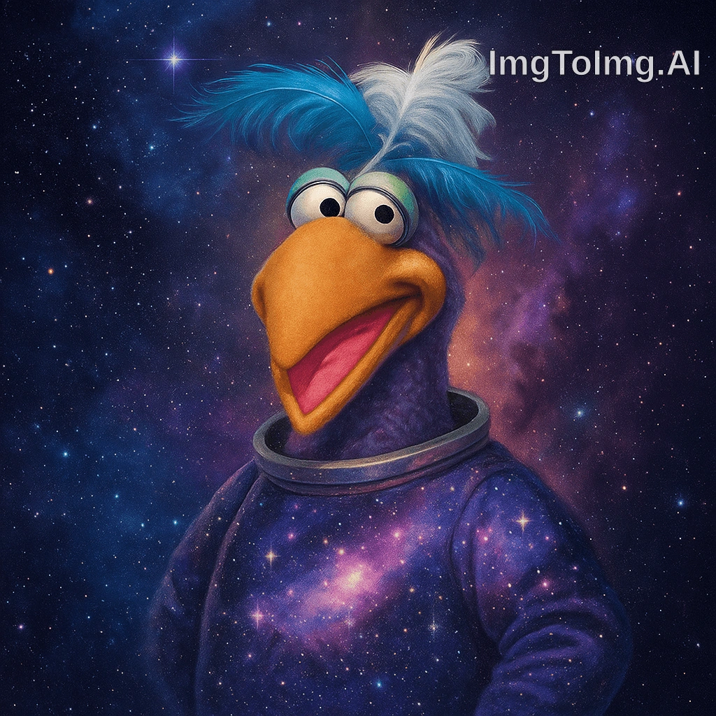 Mel Bird explores the galaxy in his spaceship | Fan art Fun Wiki | Fandom