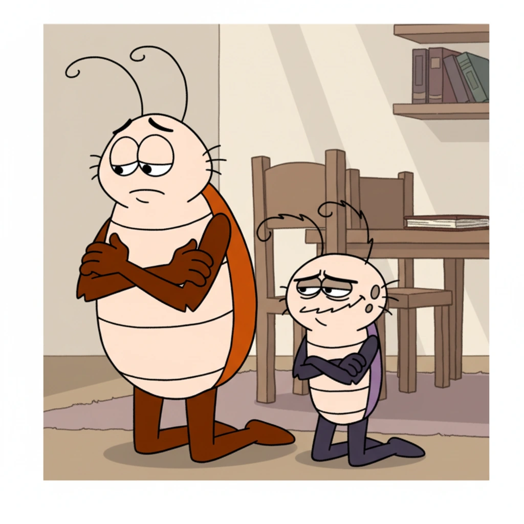 Rube Roach and Reg Roach are doing a tachanun at house (Gemini) | Fan art Fun Wiki | Fandom
