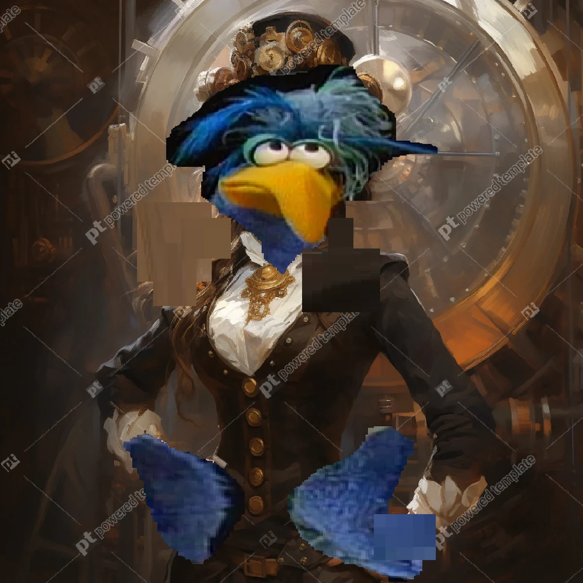 Mel Bird as a Time-Traveler | Fan art Fun Wiki | Fandom