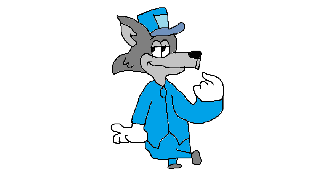 Dixie Wolf in style of Loopy De Loop (art STUFF) | Fan art Fun Wiki ...
