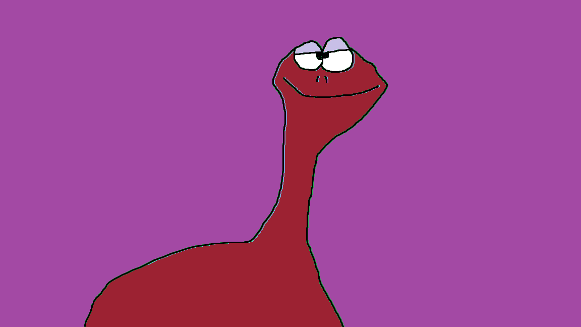 Maroon Dinosaur Count to 50 by Sir Ian Baerga (YouTube stuff) | Fan art ...