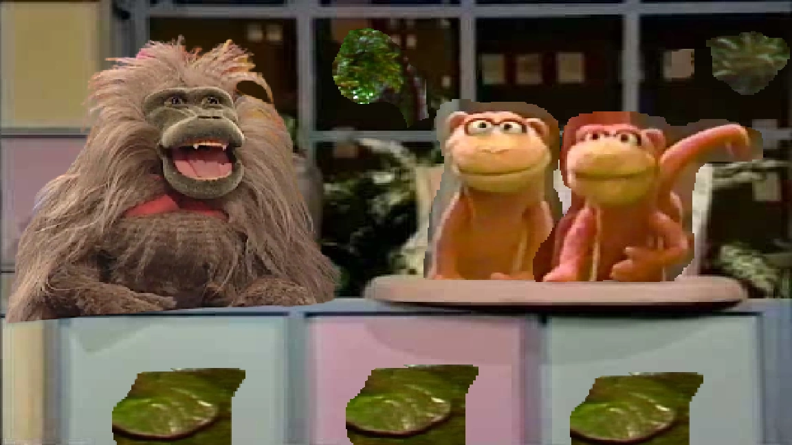 Monkey Talk with Moe and Joe (from Muppets TV Canada) | Fan art Fun Wiki | Fandom