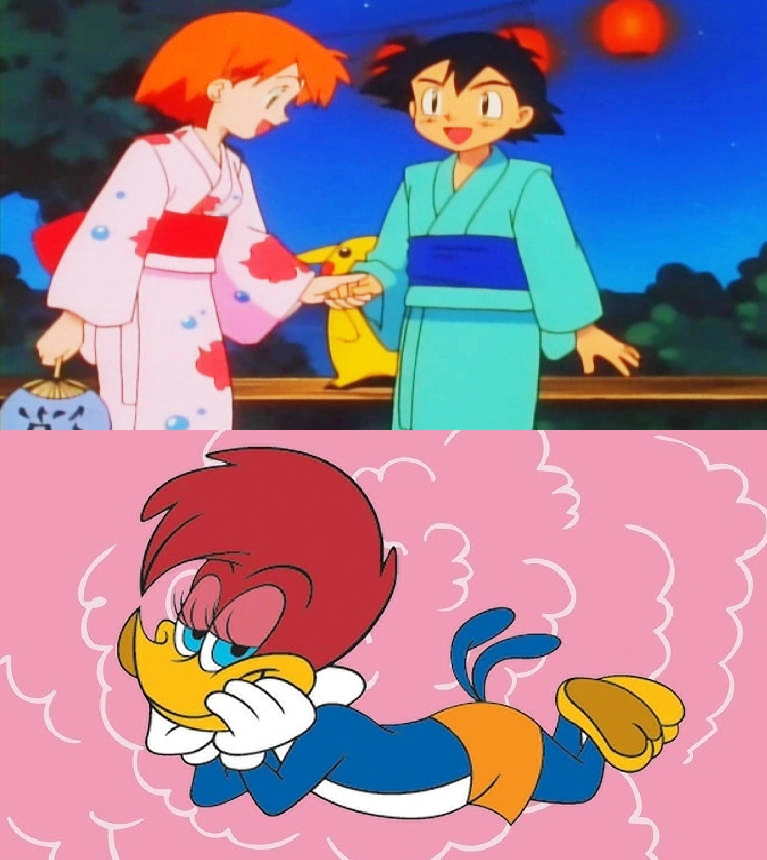 Winnie Woodpecker loves PokeShipping by MaxietheFox2005 (DeviantArt stuff) | Fan art Fun Wiki ...