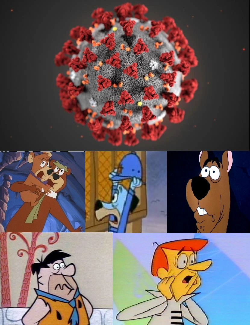 COVID-19 Scare Hanna-Barbera Characters by joseluislobatohumane ...