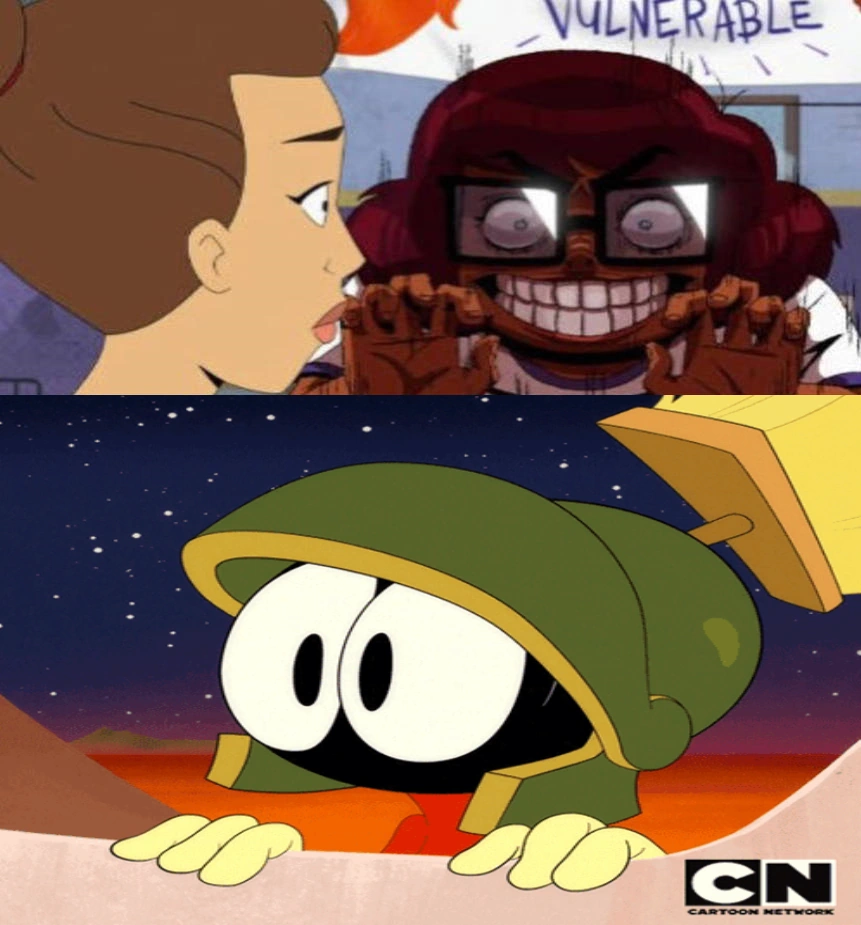 Marvin the Martian is Scared of Scary Velma by MaxietheFox2005 ...