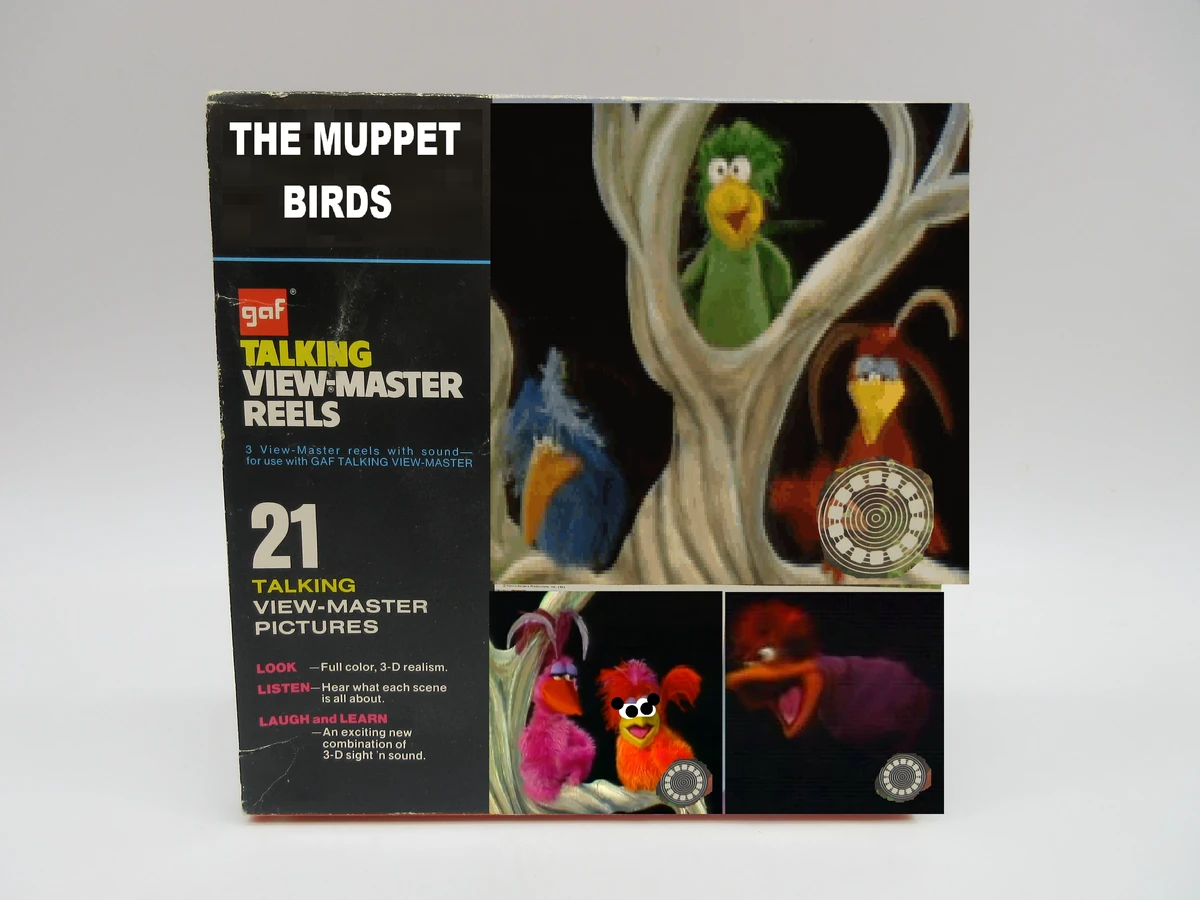 View-Master - The Muppet Birds (Joe Liptak, 1964, GAF) | Fan art Fun ...