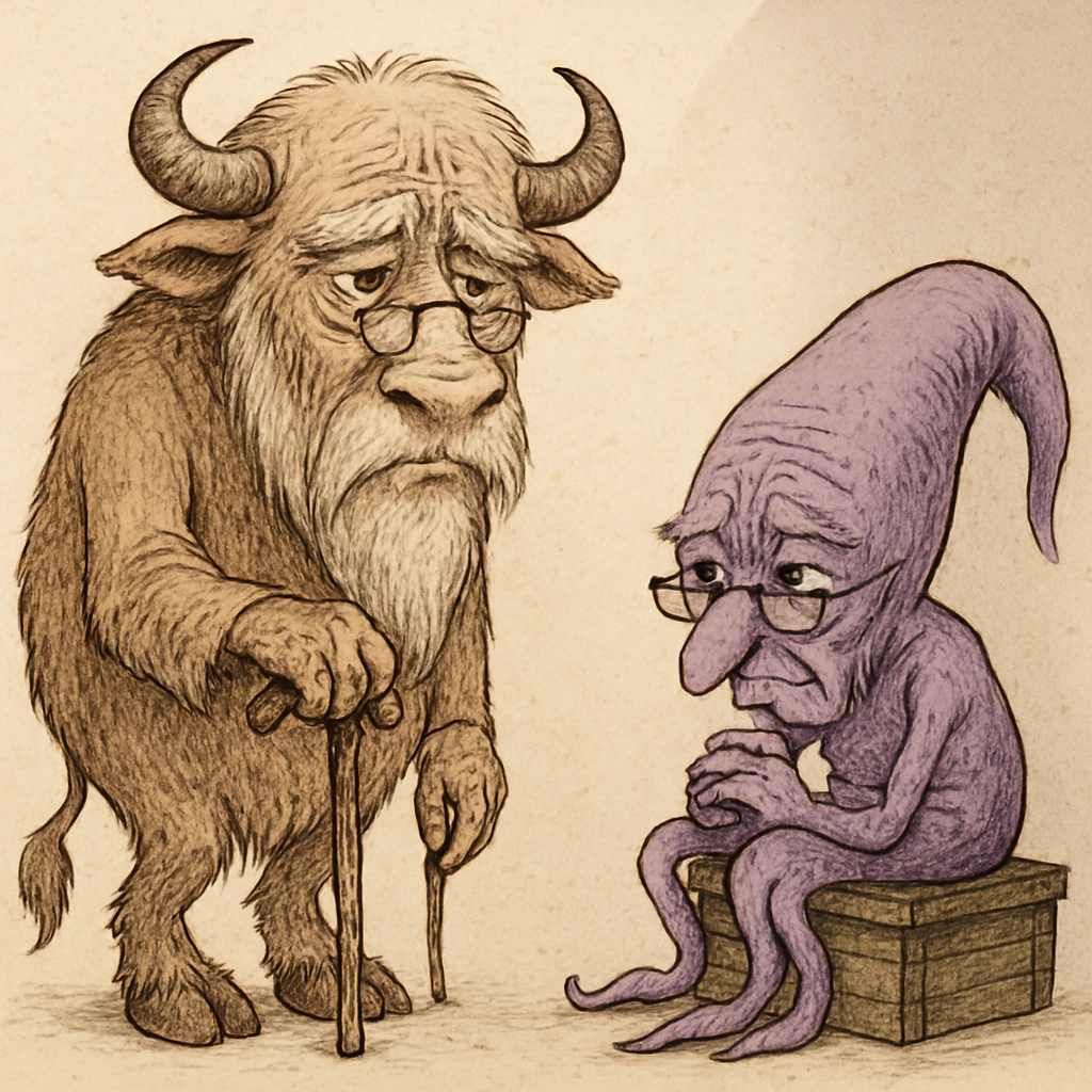 Beanie the Dead-Brain Bison and Sid the Squid by mnwachukwu16 (DeviantArt stuff) | Fan art Fun ...
