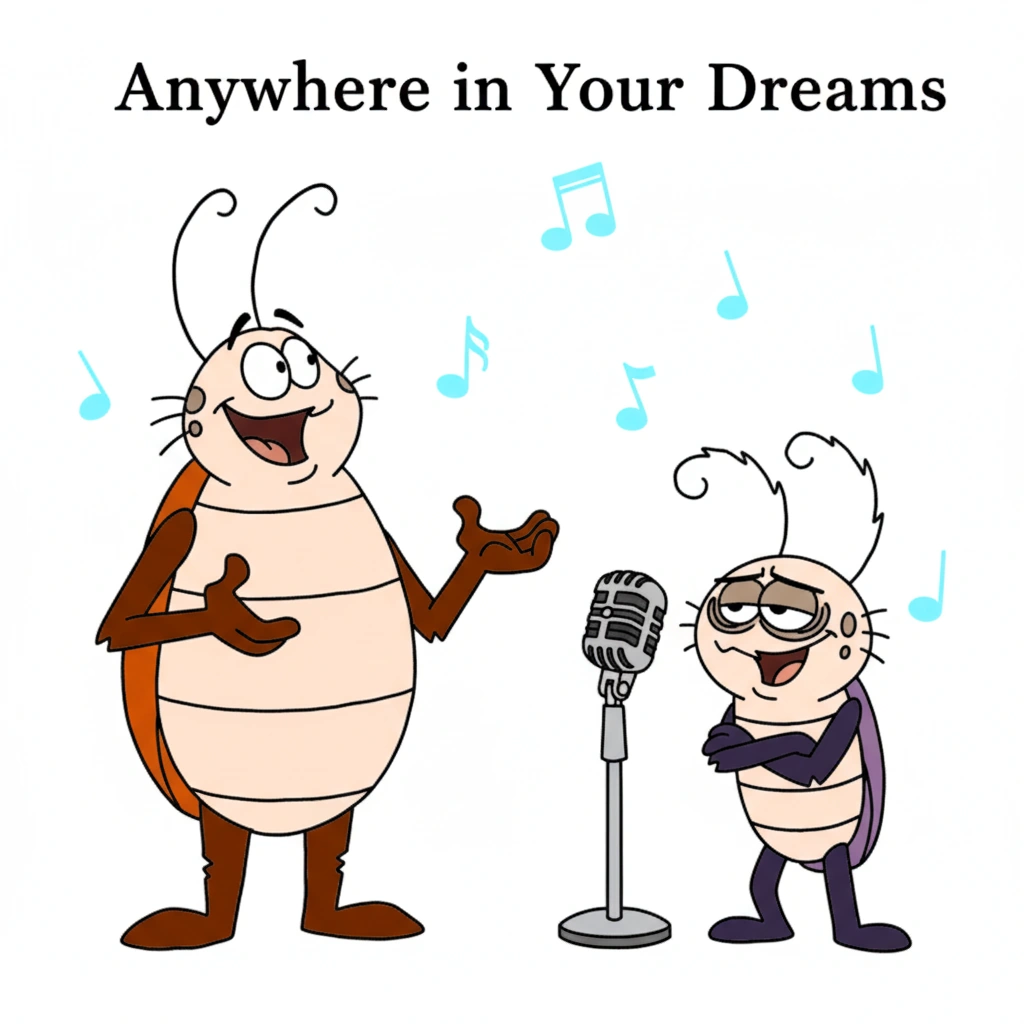 Rube Roach and Reg Roach are singing Anywhere in Your Dreams (Gemini ...