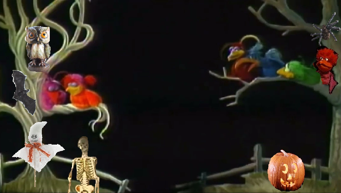 Halloween Feathered Spooky Frenzy (Muppet Wiki stuff) | Fan art Fun ...