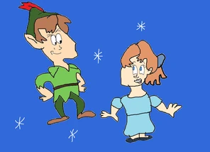 Quentin Tracy "RT" 1953 - Modern Disney styled Peter Pan and Wendy ...