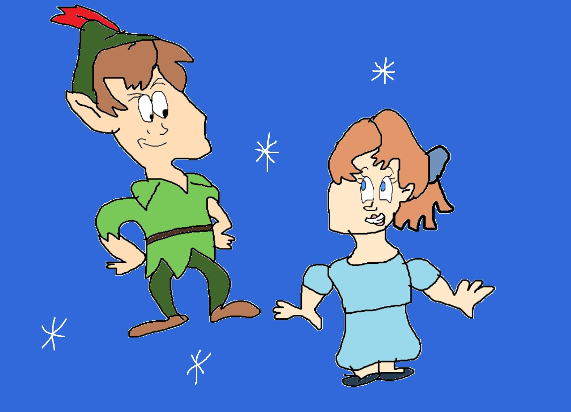 Quentin Tracy "RT" 1953 - Modern Disney styled Peter Pan and Wendy ...