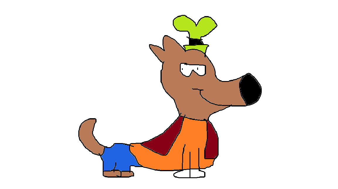 Rantanplan as Goofy (DeviantArt stuff) | Fan art Fun Wiki | Fandom