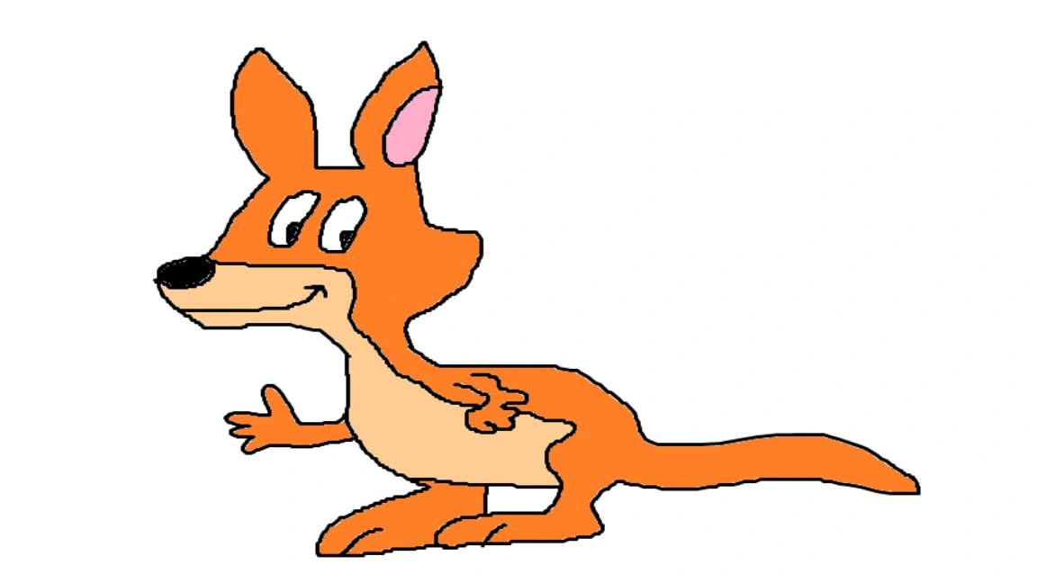 Kangaroo in Screen Gems Cartoons style (DeviantArt stuff) | Fan art Fun ...